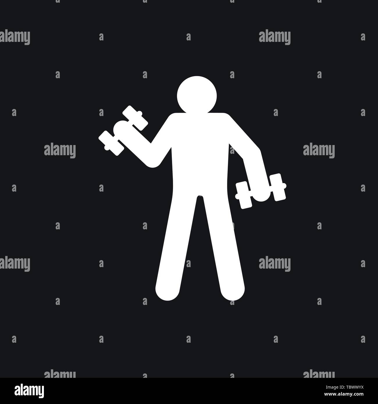 Weight Icon vector sign symbol Stock Vector Image & Art - Alamy