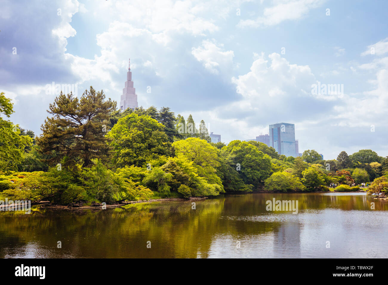 Shinjuku Gyoen National Garden in Tokyo Stock Photo - Alamy