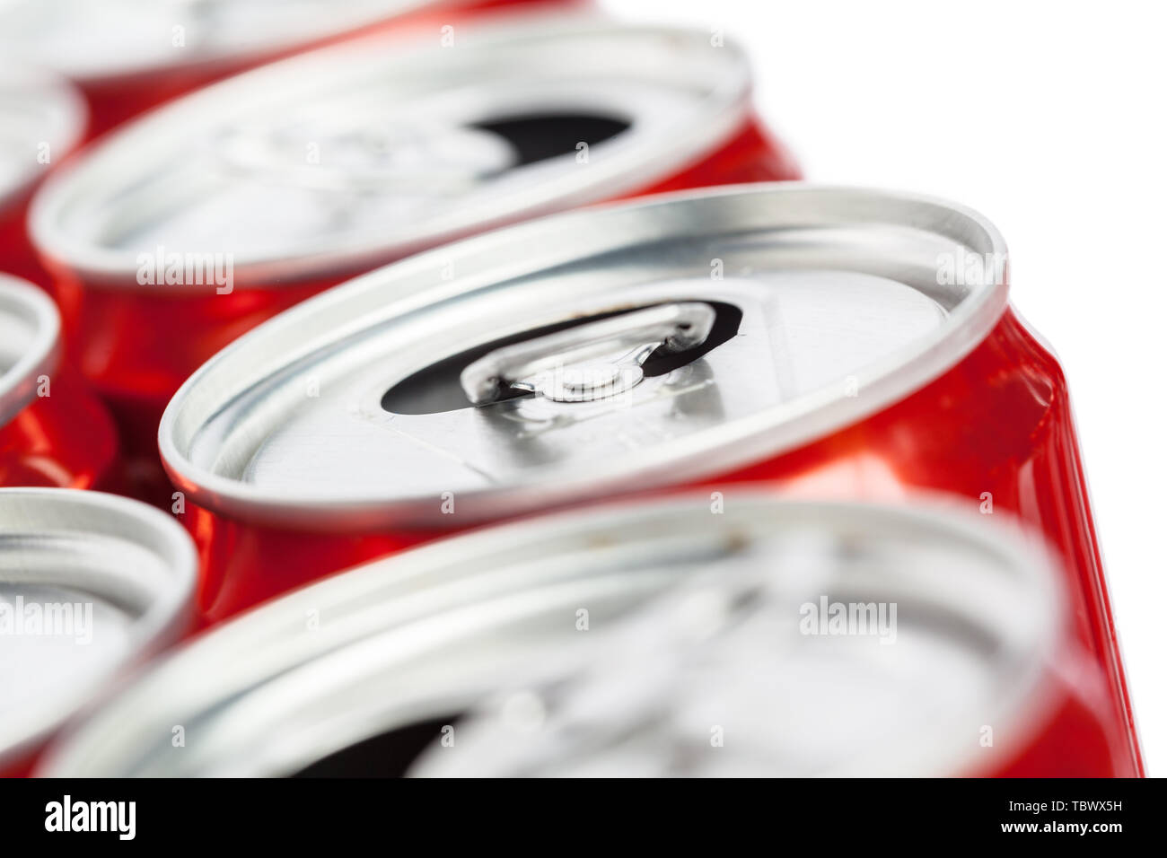 Empty recycle cans Stock Photo - Alamy