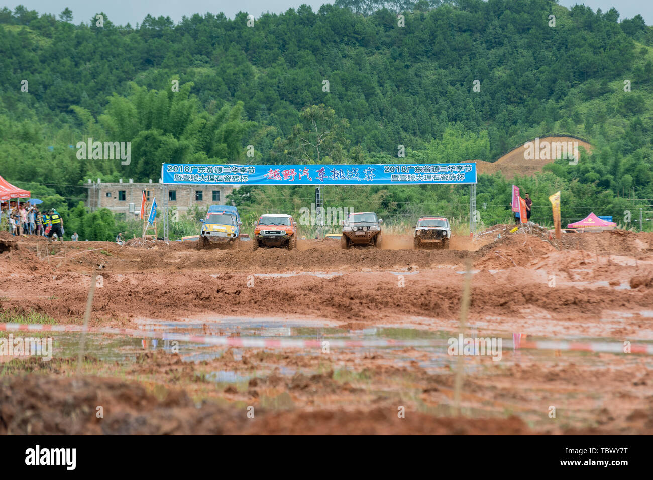 Land Cruiser Outdoor Car Cross Country Competition Stock Photo - Alamy