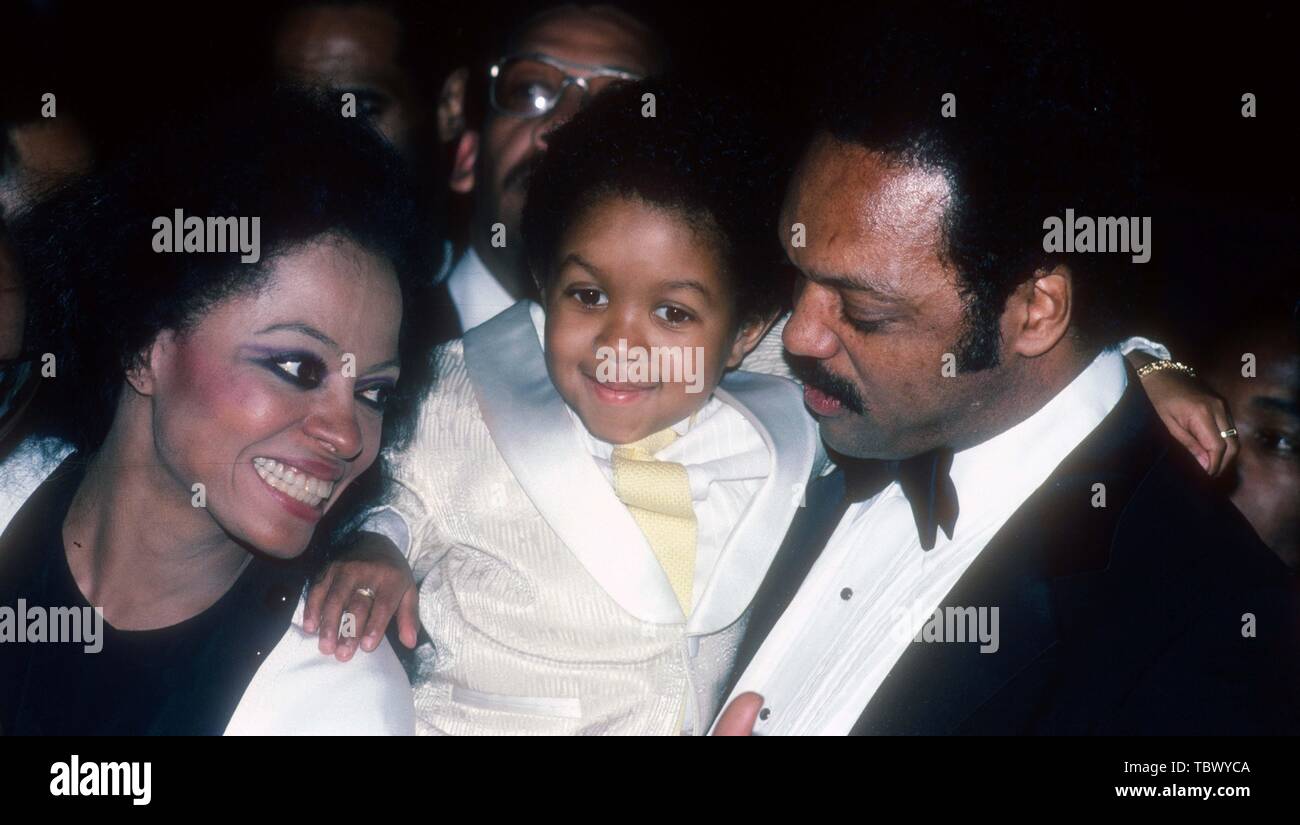 Diana Ross Emmanuel Lewis Jesse Jackson 1987 Photo By John Barrett ...