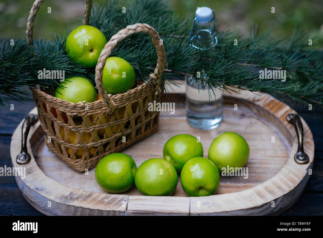 Big winter jujube Stock Photo - Alamy