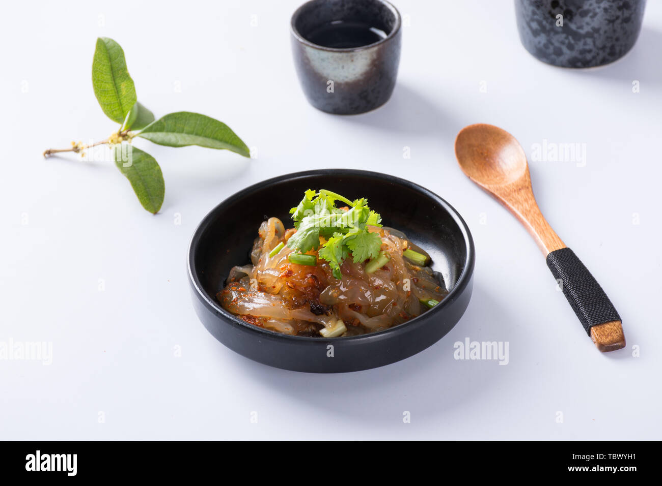 Delicious jellyfish skin Stock Photo - Alamy