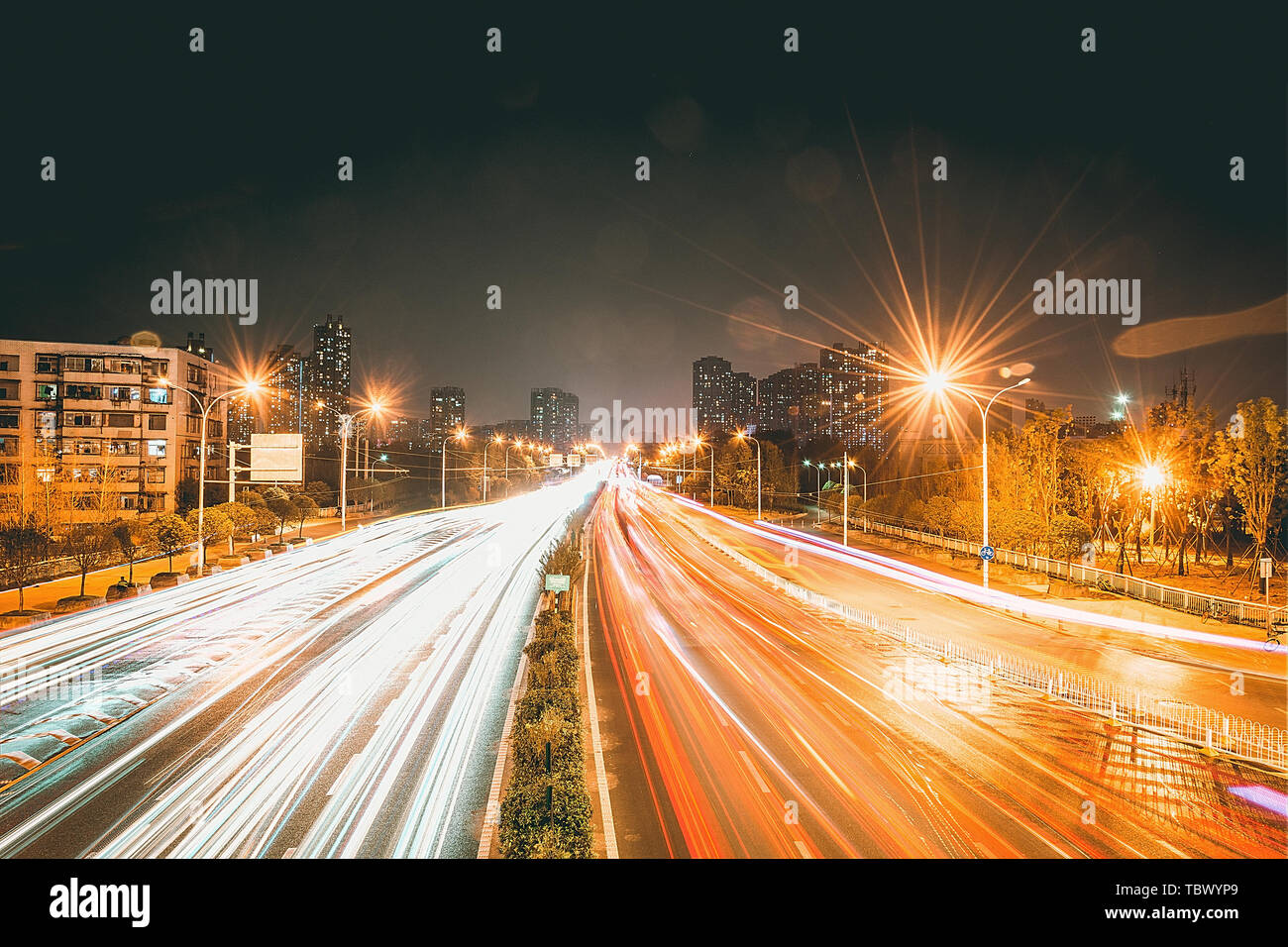 Dusk bus with tourism photo at night hi-res stock photography and ...