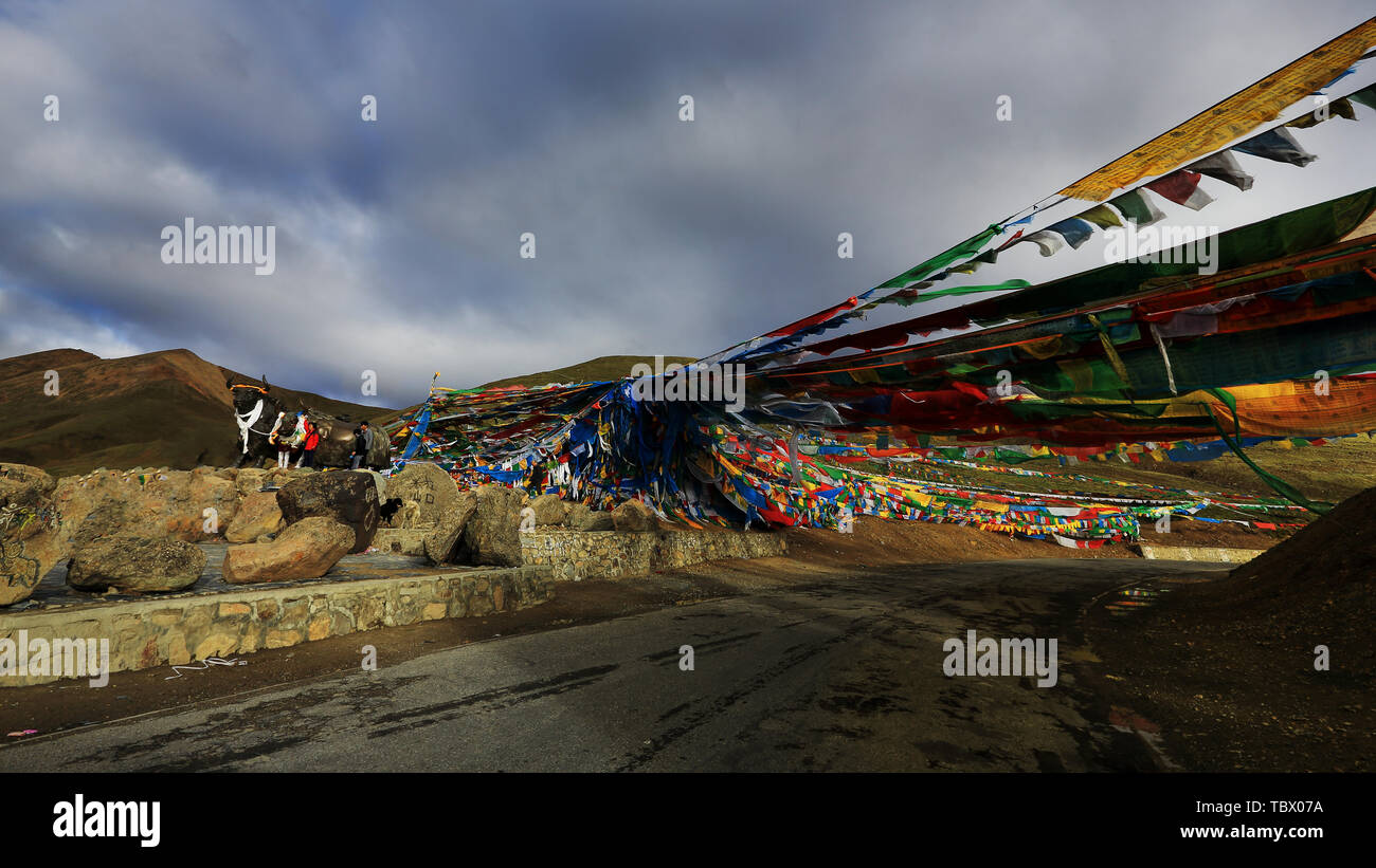 Scenery of Yingzhi Lulang Linhai, Tibet Autonomous Region, China Stock ...