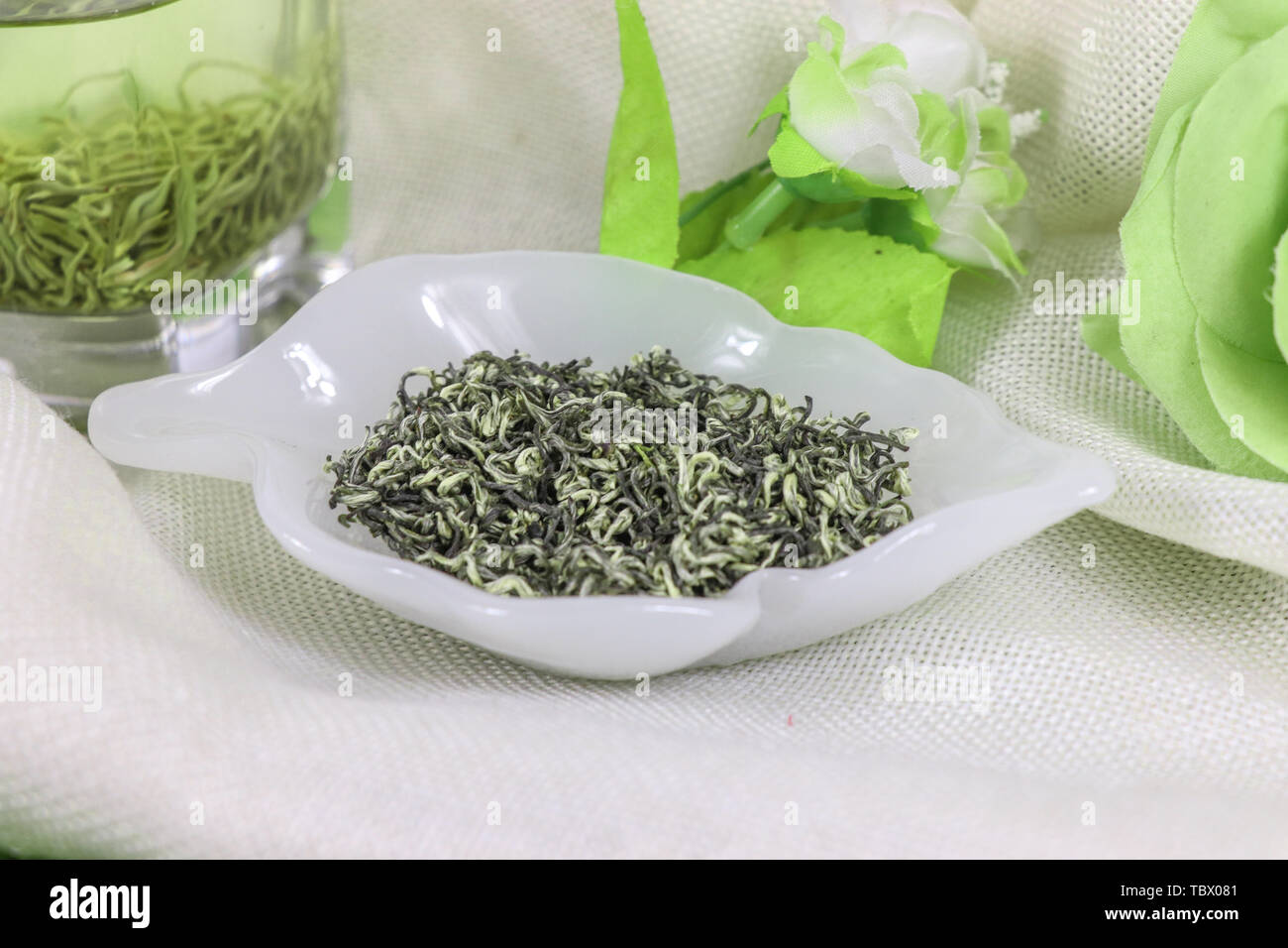 Tea base tea material Stock Photo - Alamy