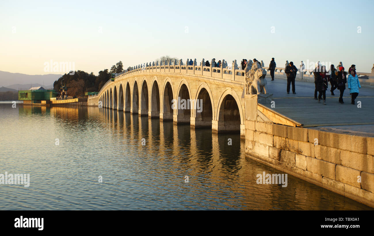 Summer Palace scenery Stock Photo - Alamy