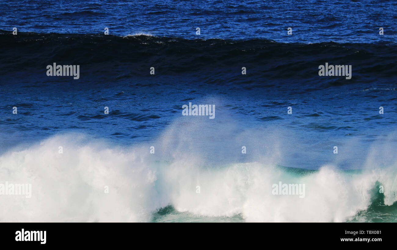 The choppy waves Stock Photo - Alamy