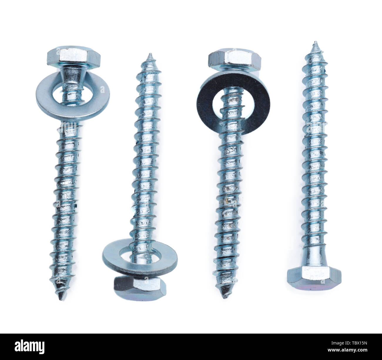 screw isolated on white Stock Photo - Alamy