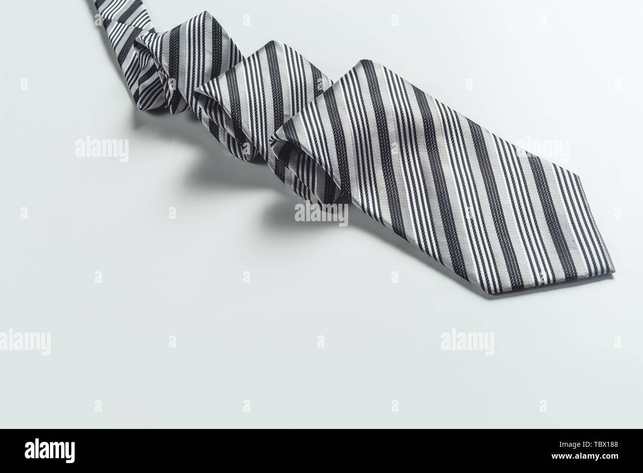 tie over white background Stock Photo - Alamy