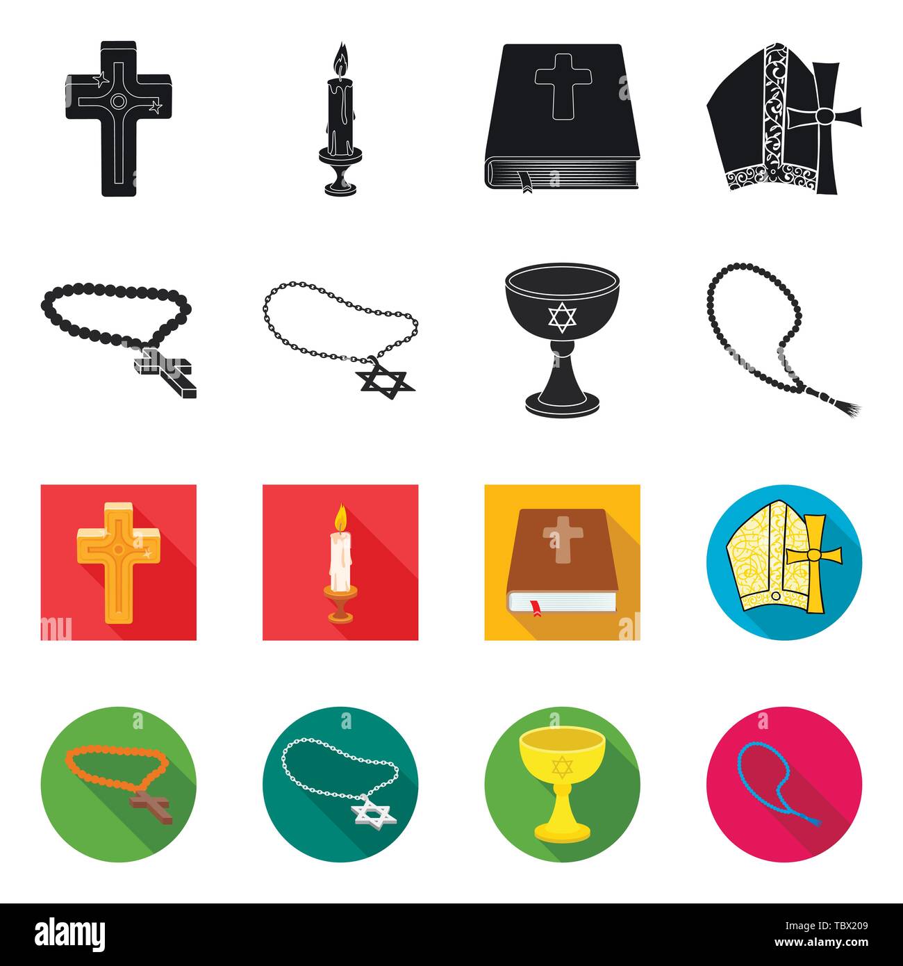 Catholic items Cut Out Stock Images & Pictures - Alamy