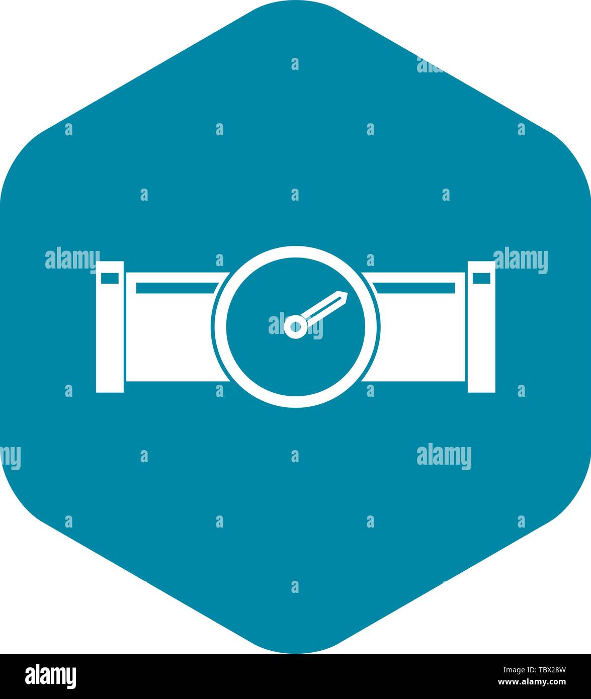 Measures water flow Stock Vector Images - Alamy