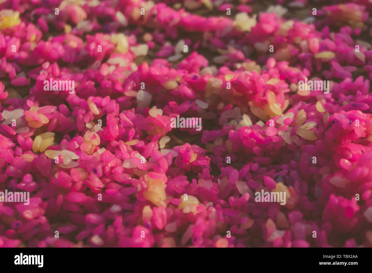 Dong red rice cuisine Stock Photo - Alamy