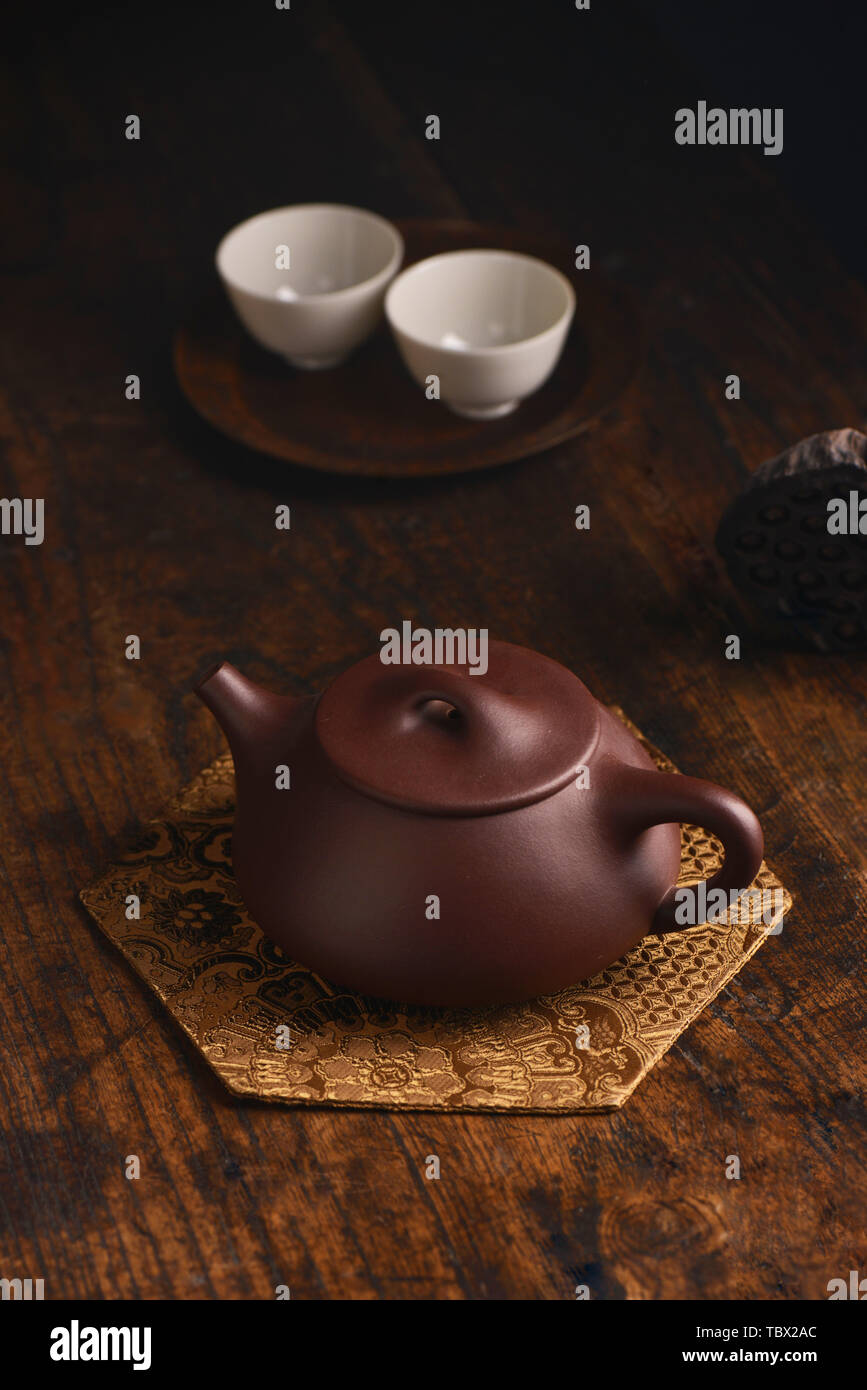 Rhyme of tea ware Stock Photo - Alamy