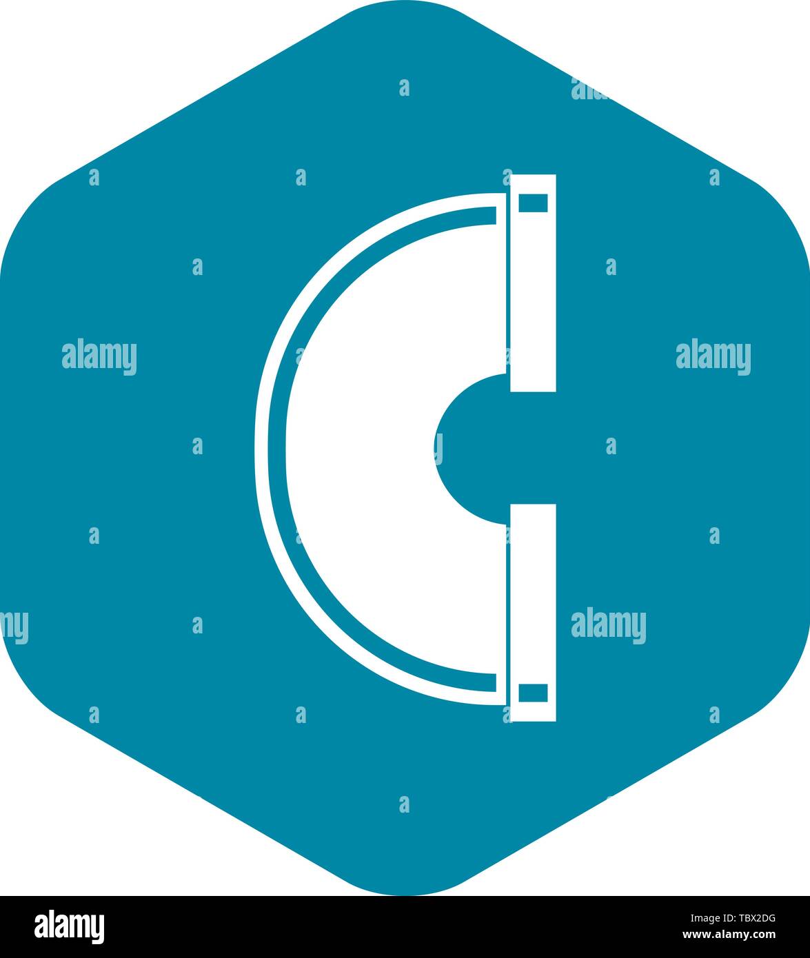 Piping connection icon, simple style Stock Vector Image & Art - Alamy