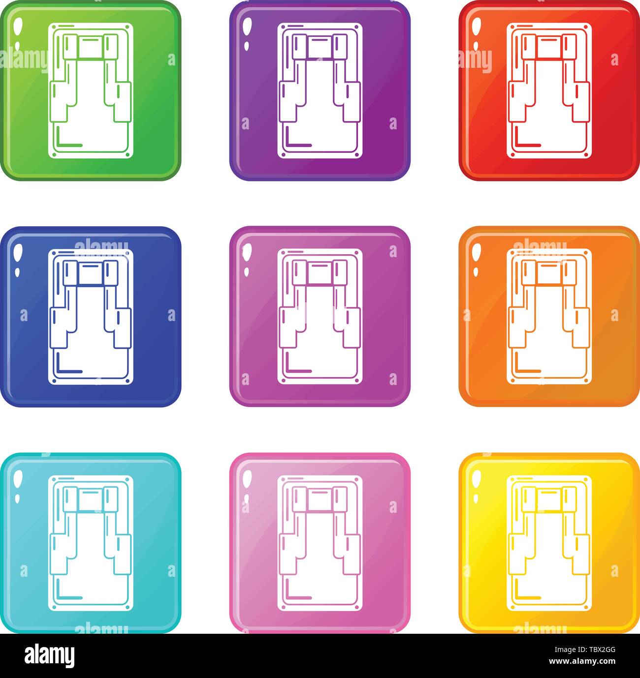 Switch icon, simple style Stock Vector Image & Art - Alamy