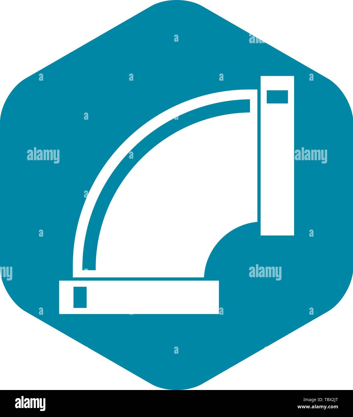 Connection pipes icon, simple style Stock Vector Image & Art - Alamy