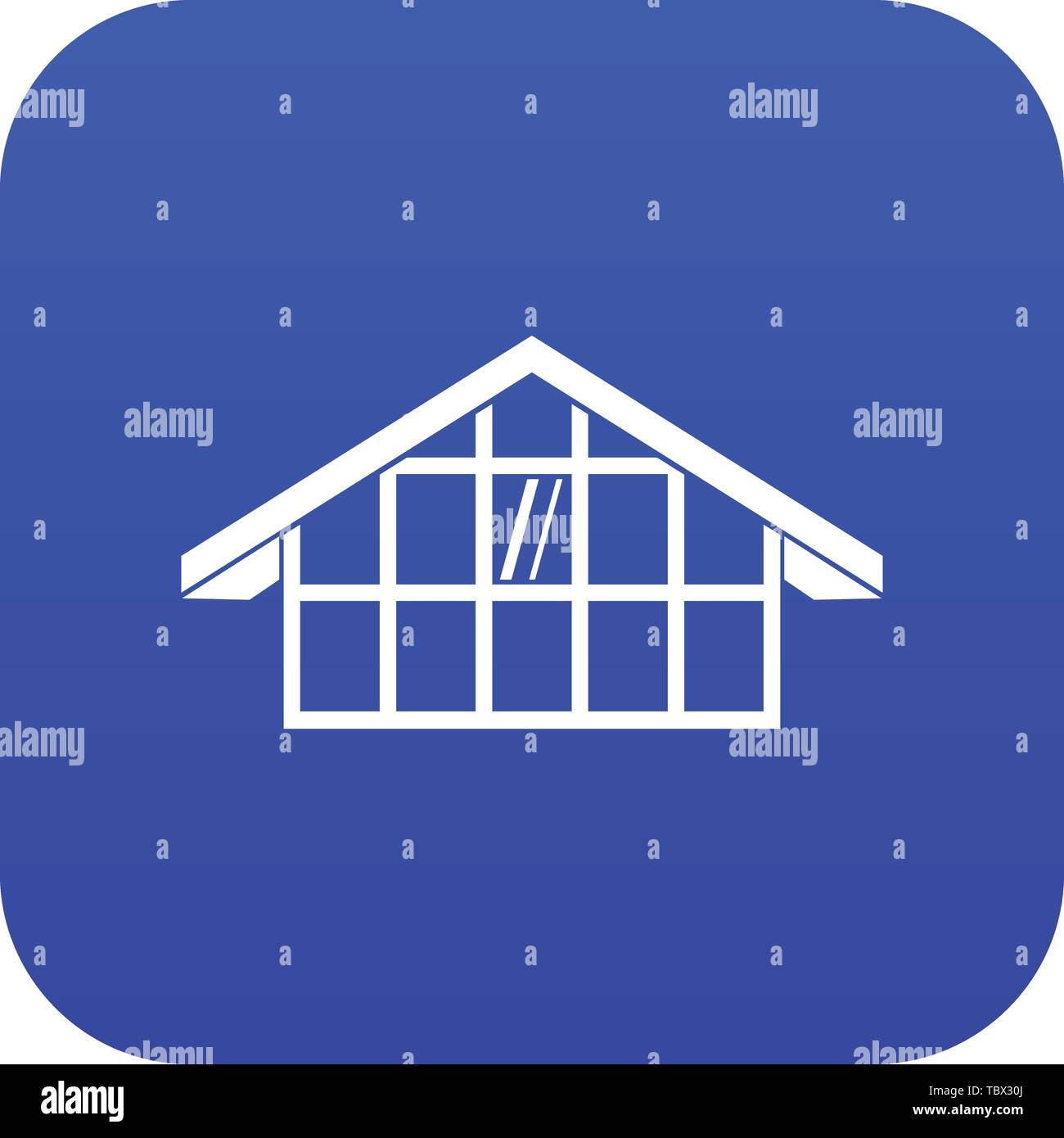 Warehouse icon digital blue Stock Vector Image & Art - Alamy