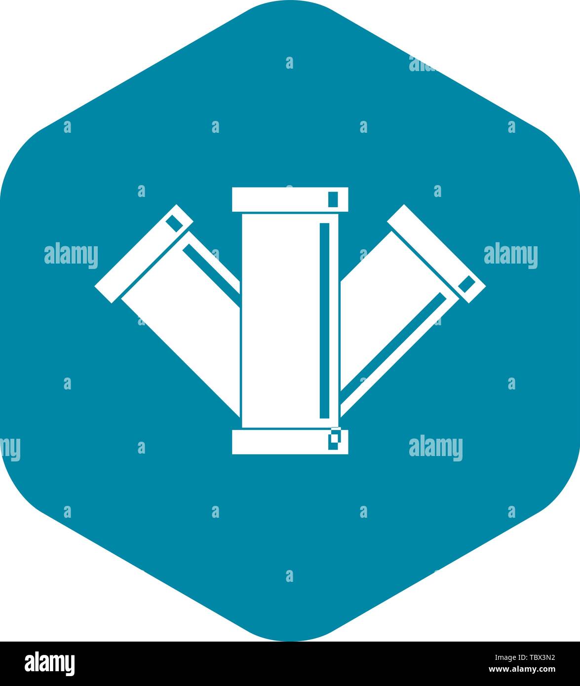 Sewerage icon, simple style Stock Vector Image & Art - Alamy