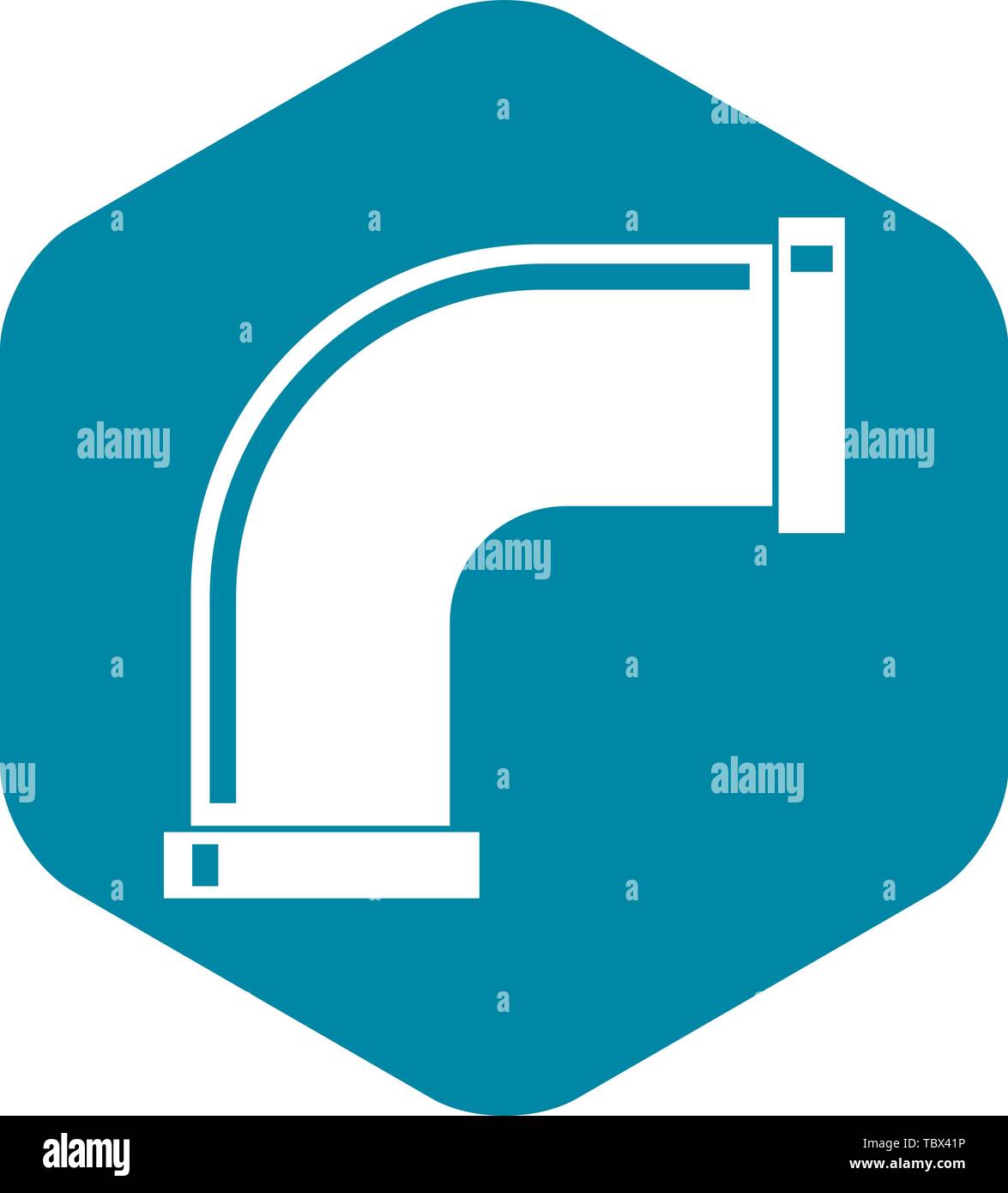 Water pipe icon, simple style Stock Vector Image & Art - Alamy