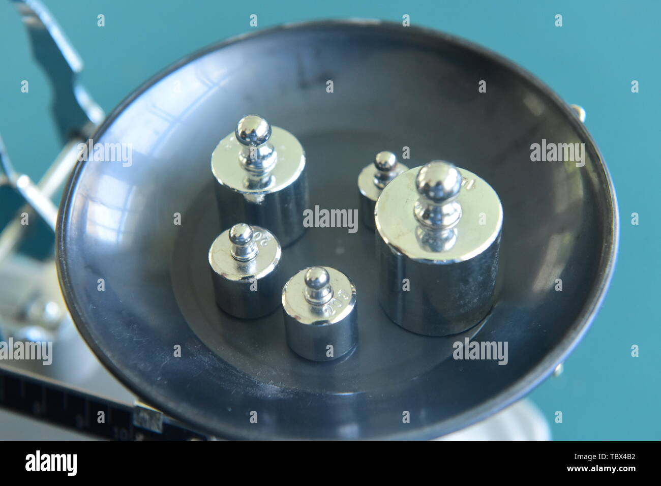 Balance teaching material Stock Photo - Alamy