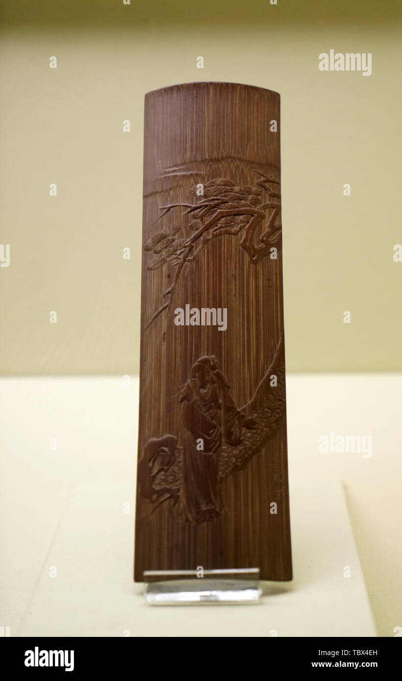 Bamboo carving handicrafts Stock Photo - Alamy