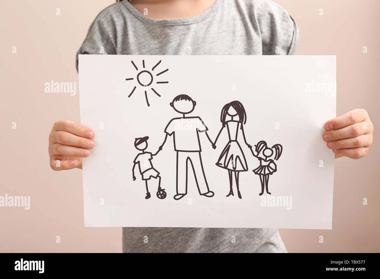 Child children drawing orphanage hi-res stock photography and images ...