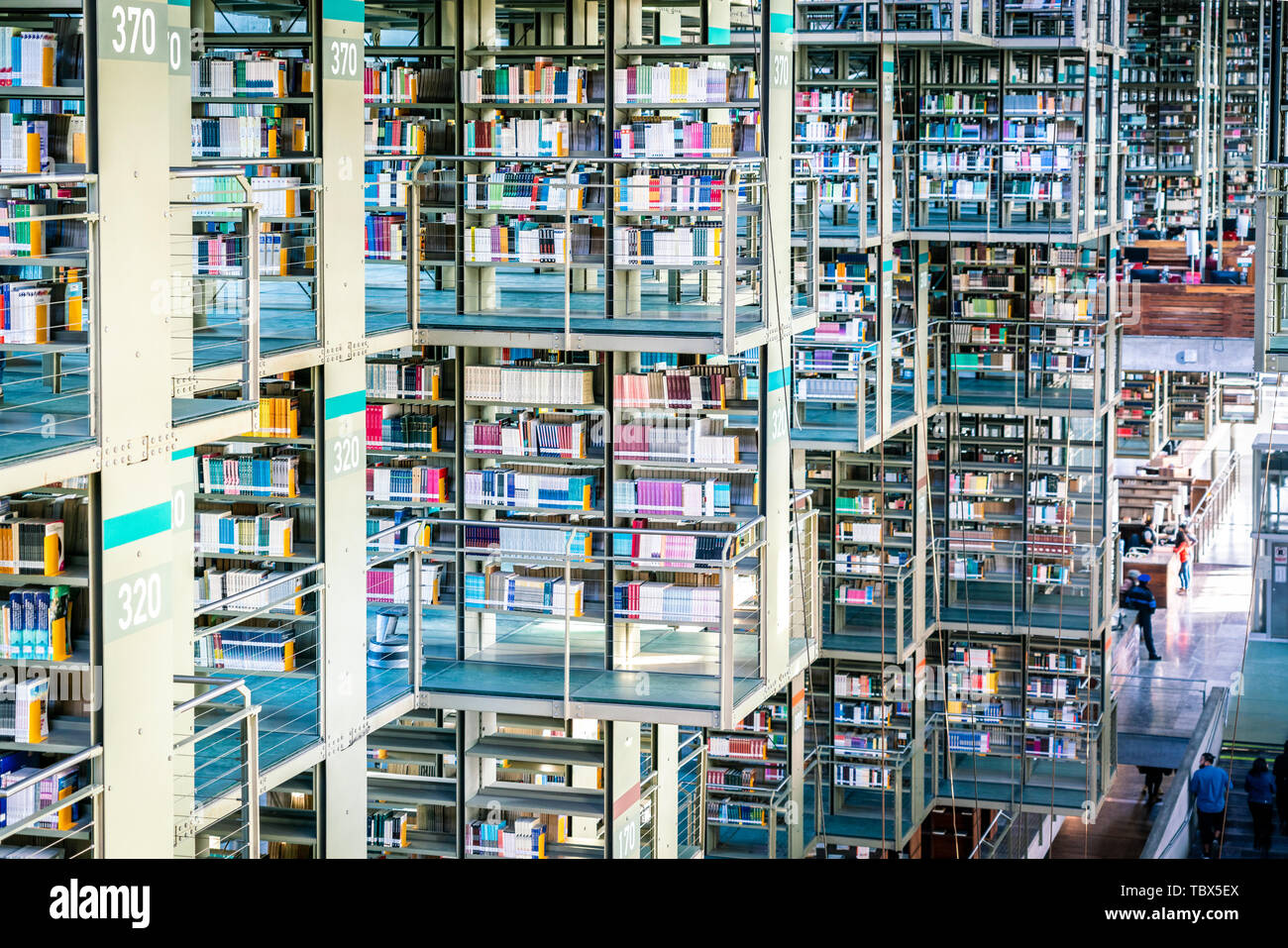 Mexico City City Library Stock Photo - Alamy