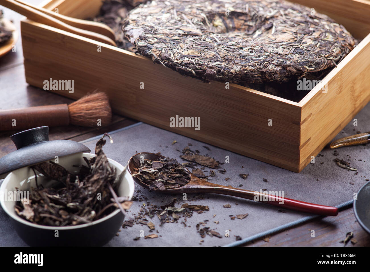 Old white tea Stock Photo - Alamy