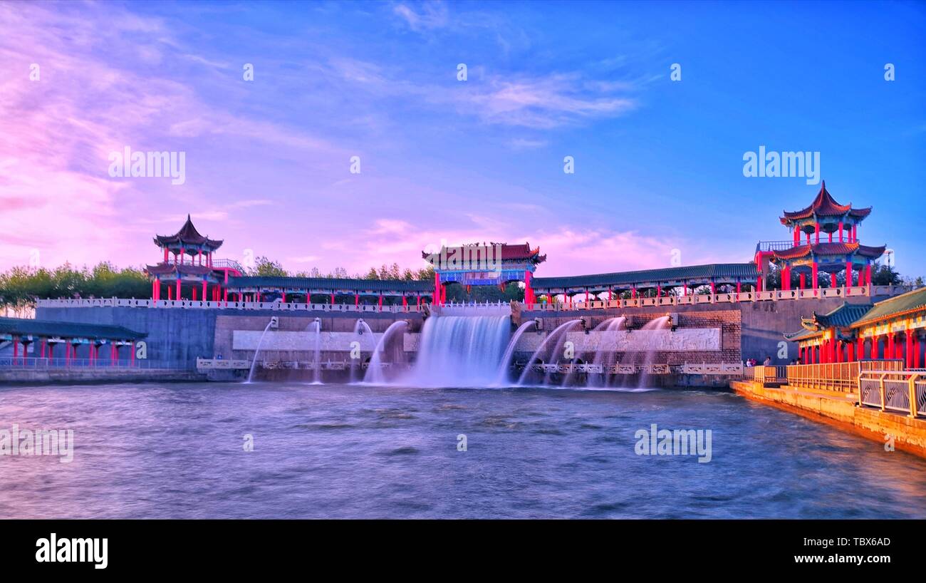Landscape of the Karamay Stock Photo - Alamy