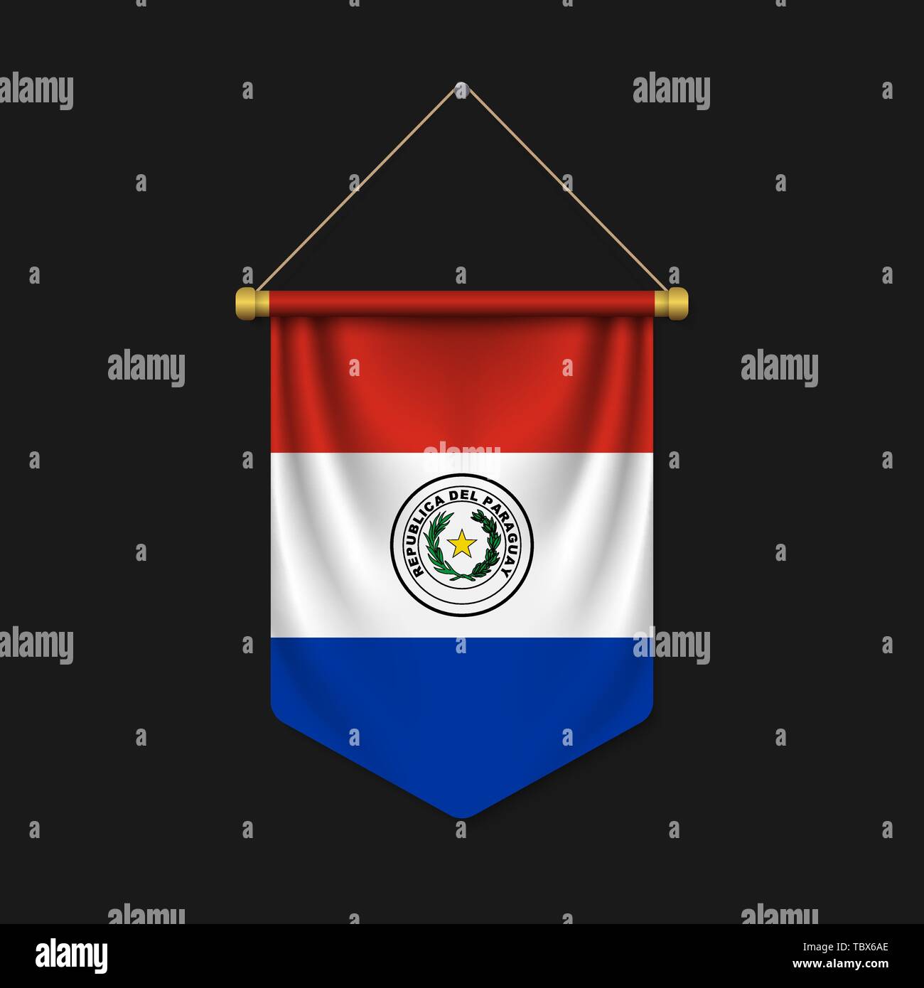 Coat of arms of paraguay Stock Vector Images - Alamy