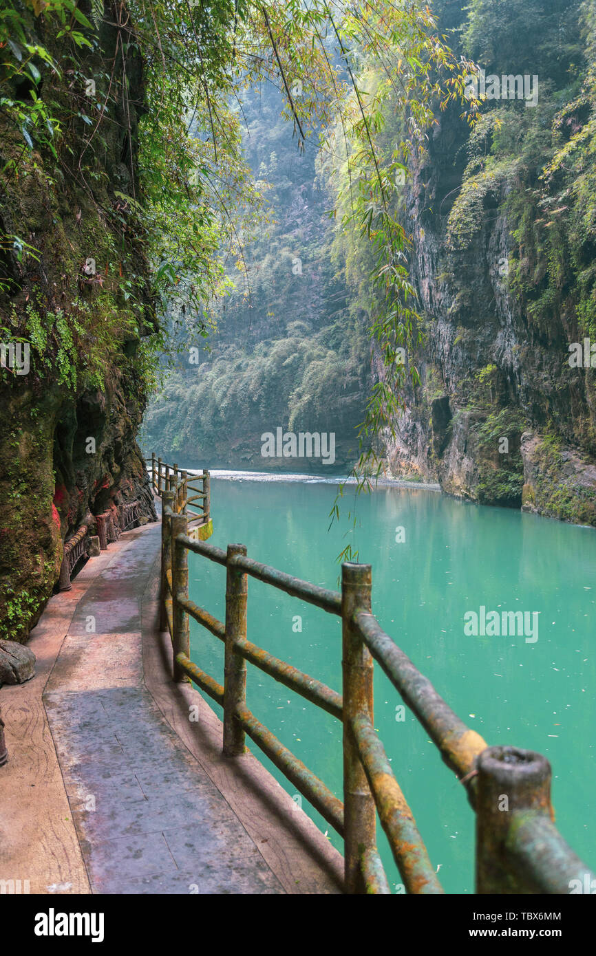 Pengshui Ai River Scenic Area Stock Photo - Alamy