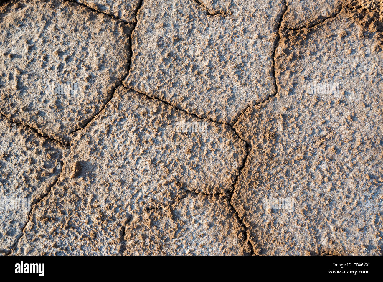 Close up texture background of takir soil Stock Photo - Alamy