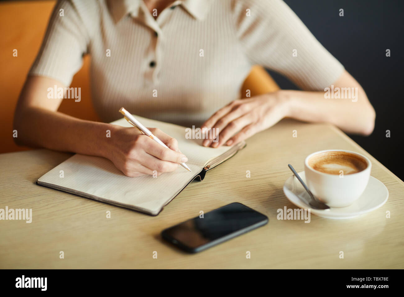 Writing down ideas Stock Photo - Alamy