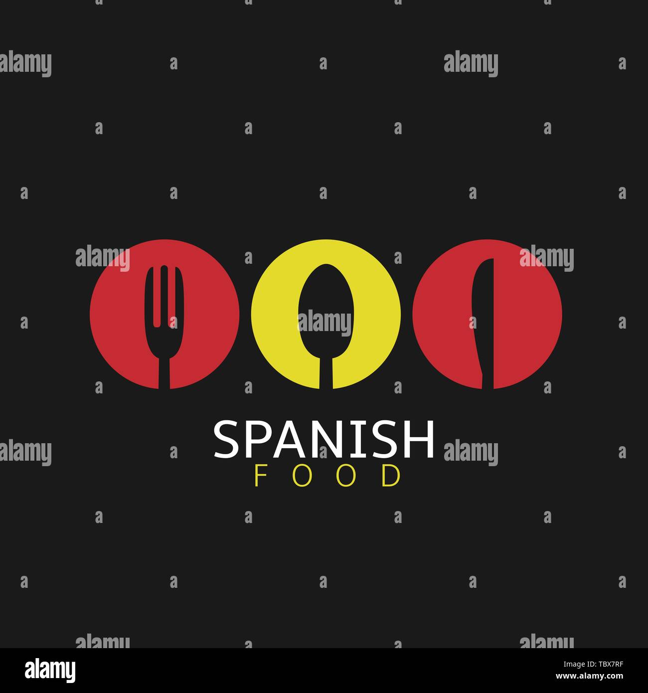 Barcelona menu Stock Vector Images - Alamy