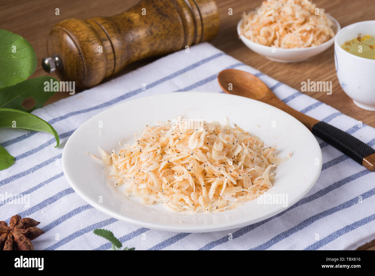 Shrimp skin is a kind of ingredient, mainly made from hairy shrimp ...