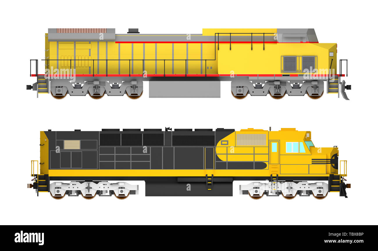 Train Illustration Side