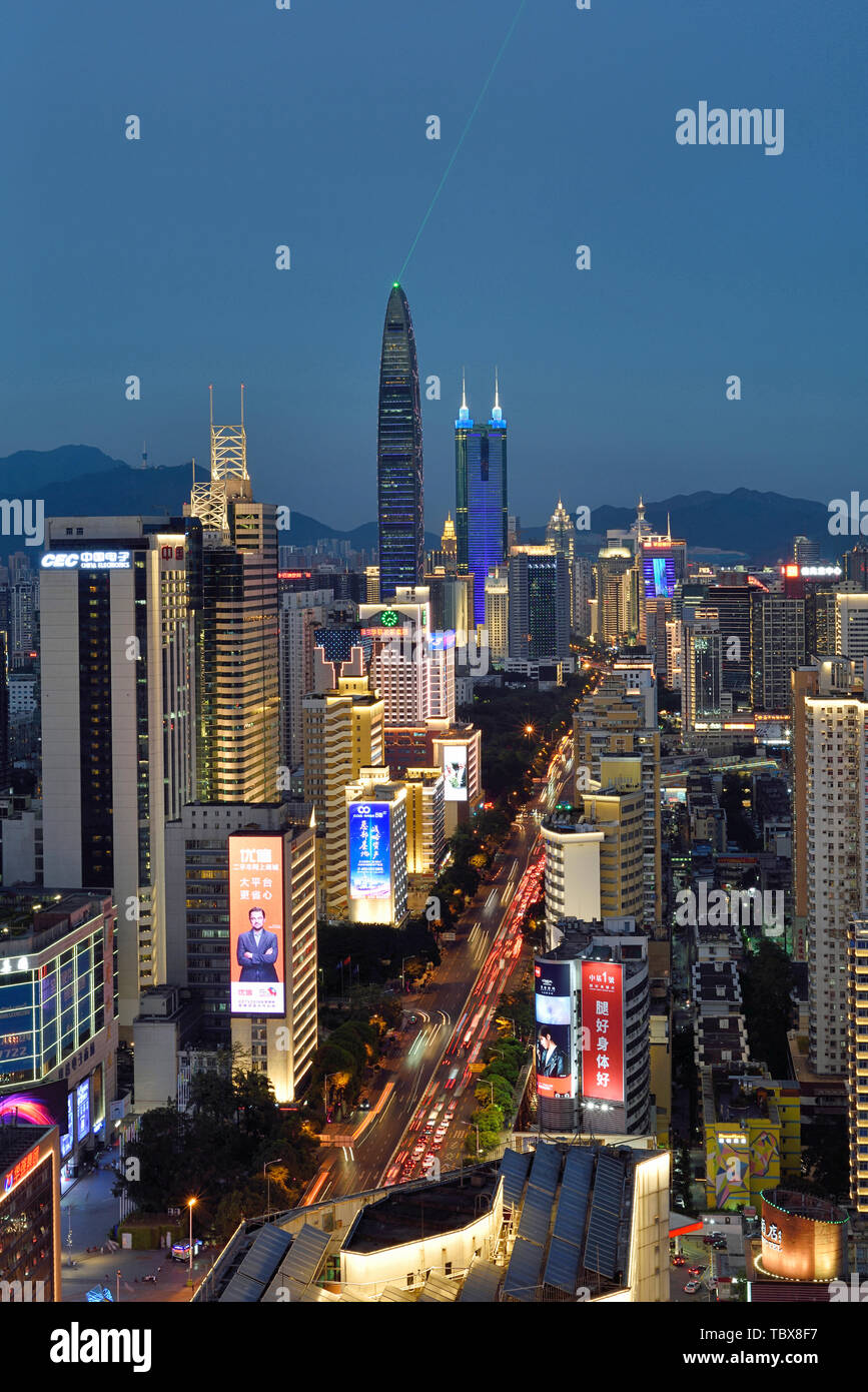 Shenzhen shennan avenue hi-res stock photography and images - Alamy