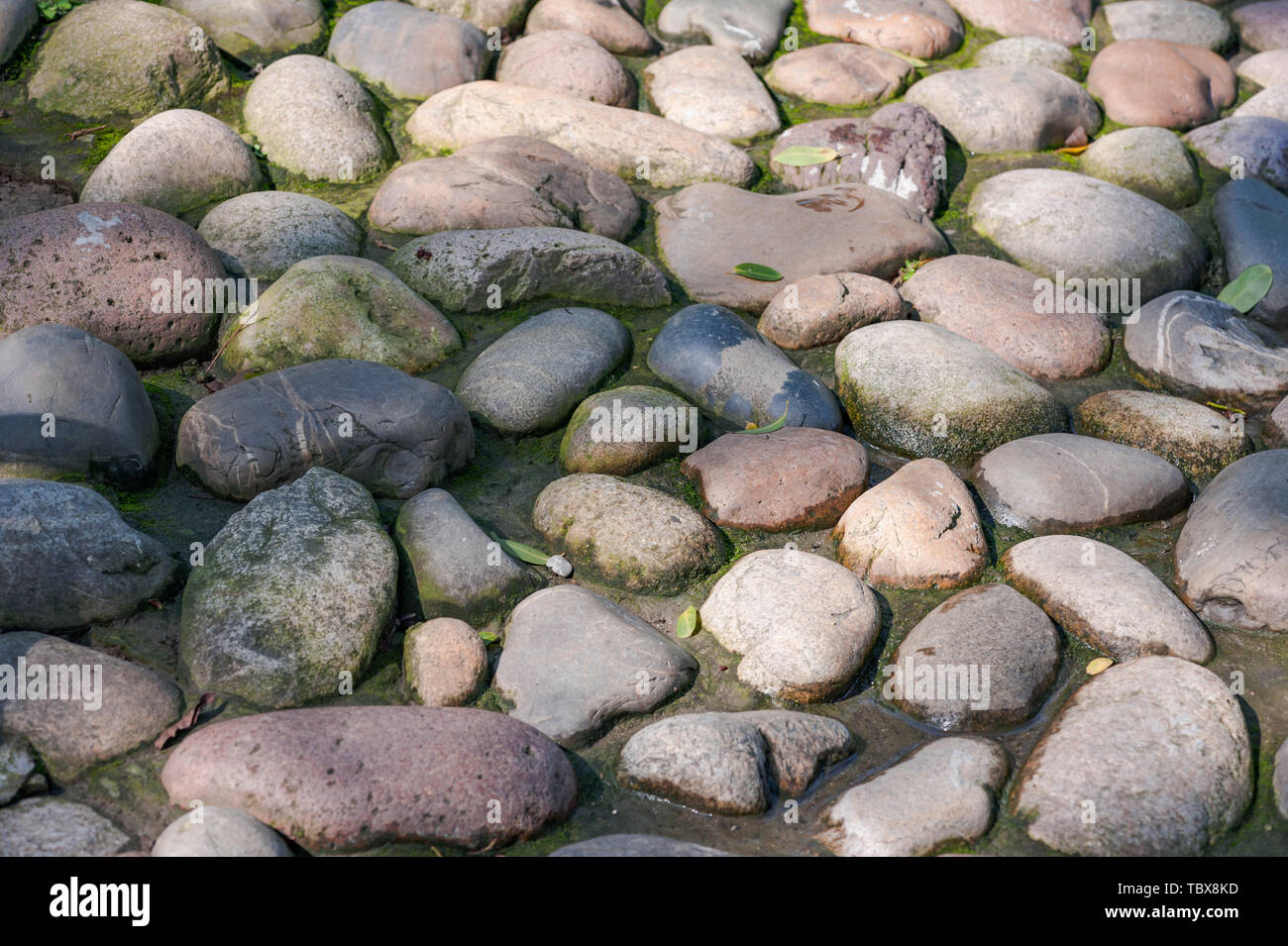 stone slab road Stock Photo - Alamy