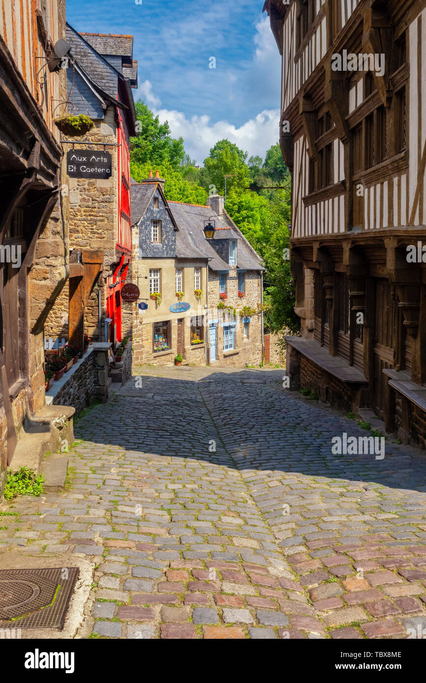 24.05.19 Dinan, Brittany, France, Description Dinan is a town in ...