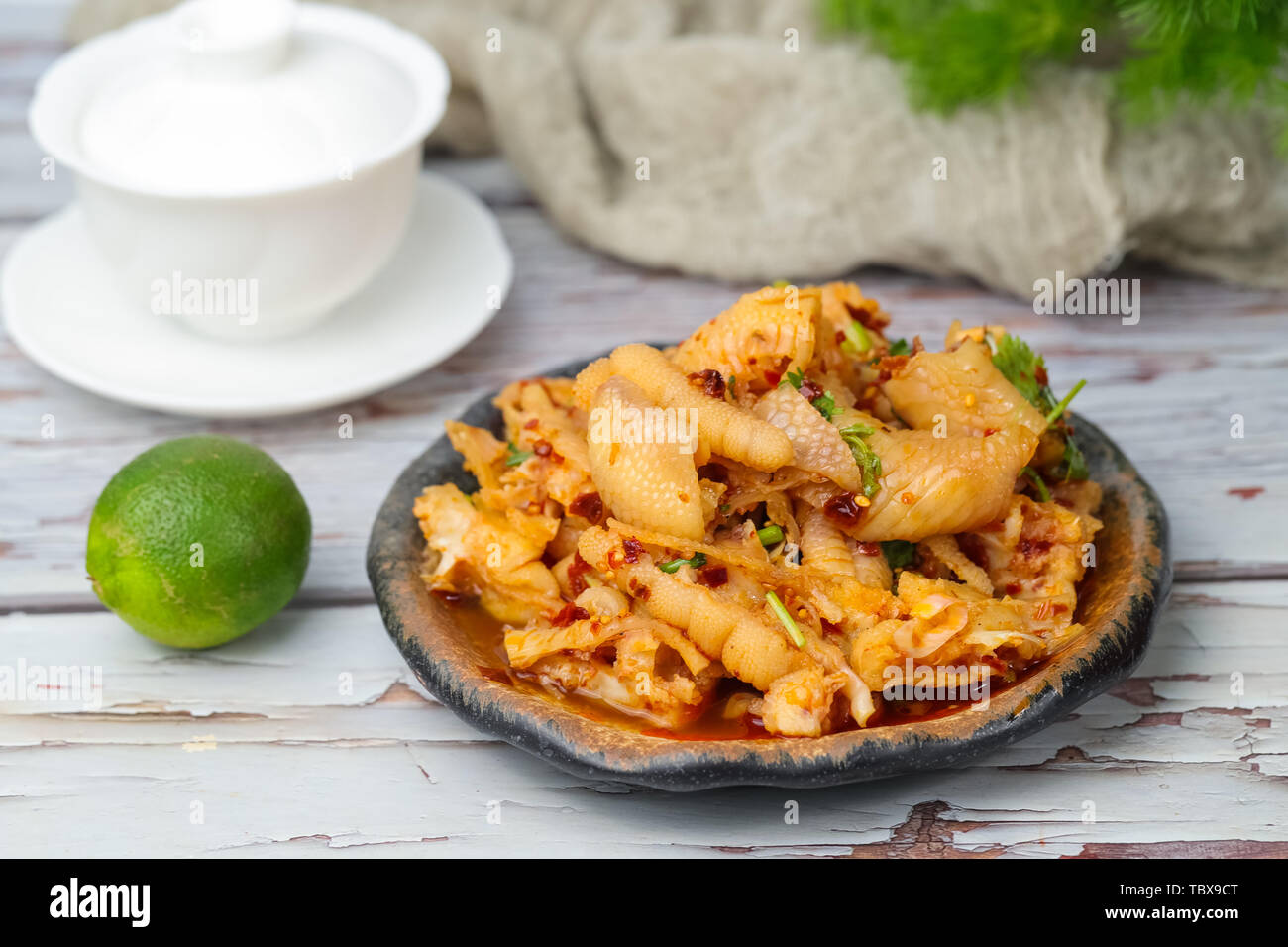 Bone-free phoenix claws Stock Photo - Alamy