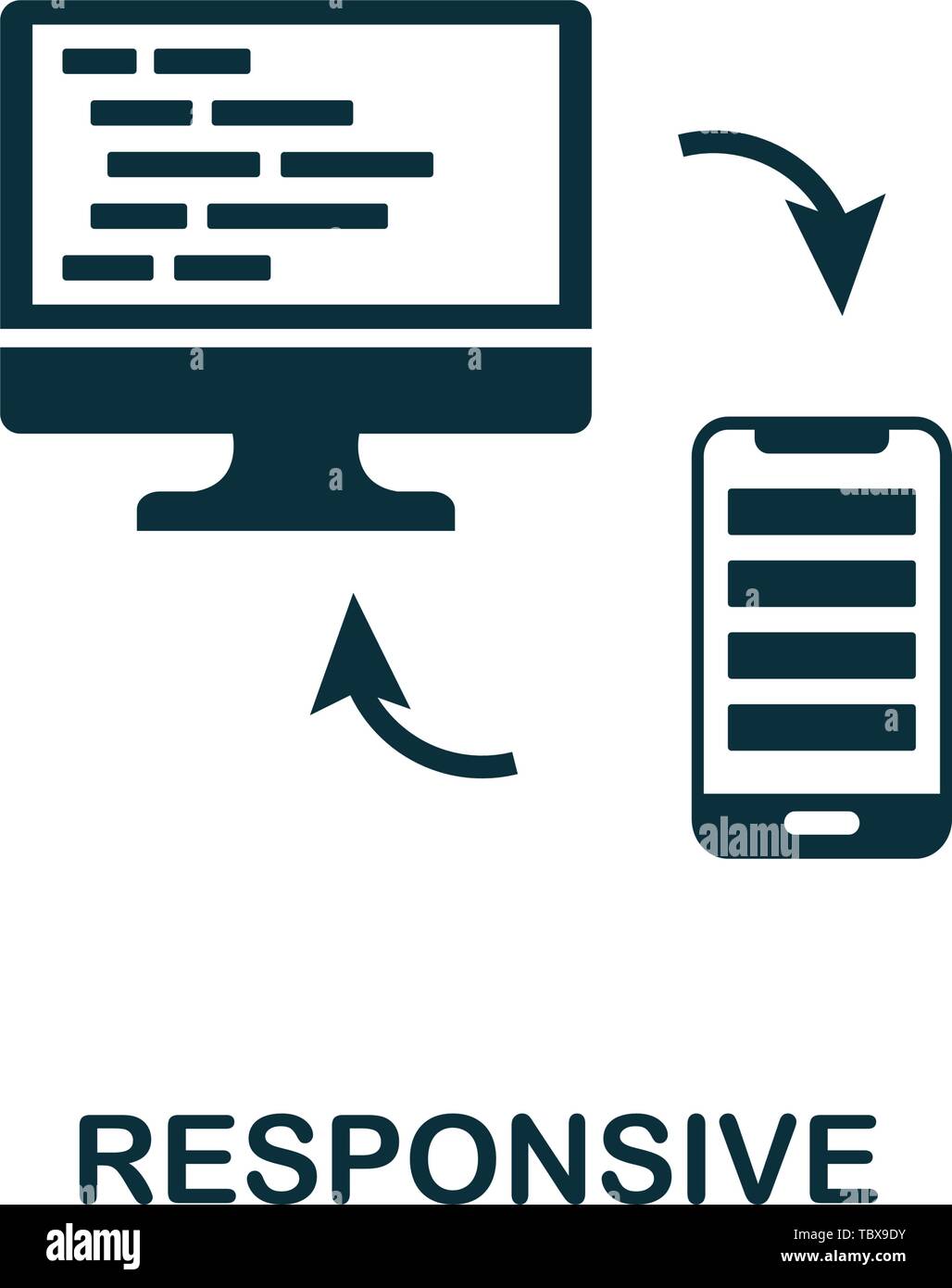Responsive Icon Creative Element Design From Programmer Icons Collection Pixel Perfect