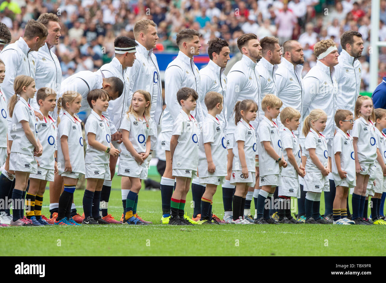 England mascots line up team hi-res stock photography and images - Alamy