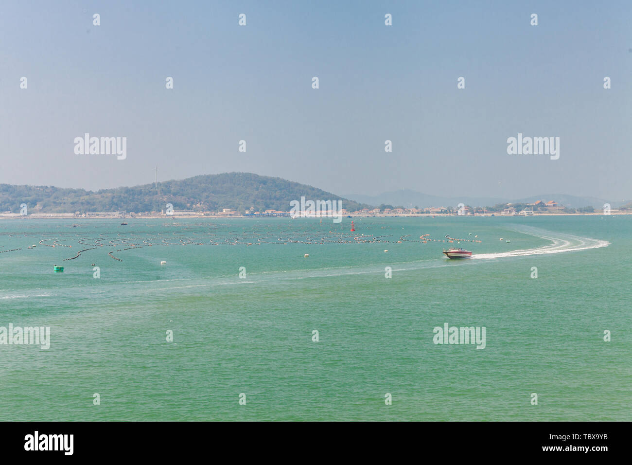 Bohai Sea Scenery of Penglai Changshan Islands, Yantai, Shandong ...
