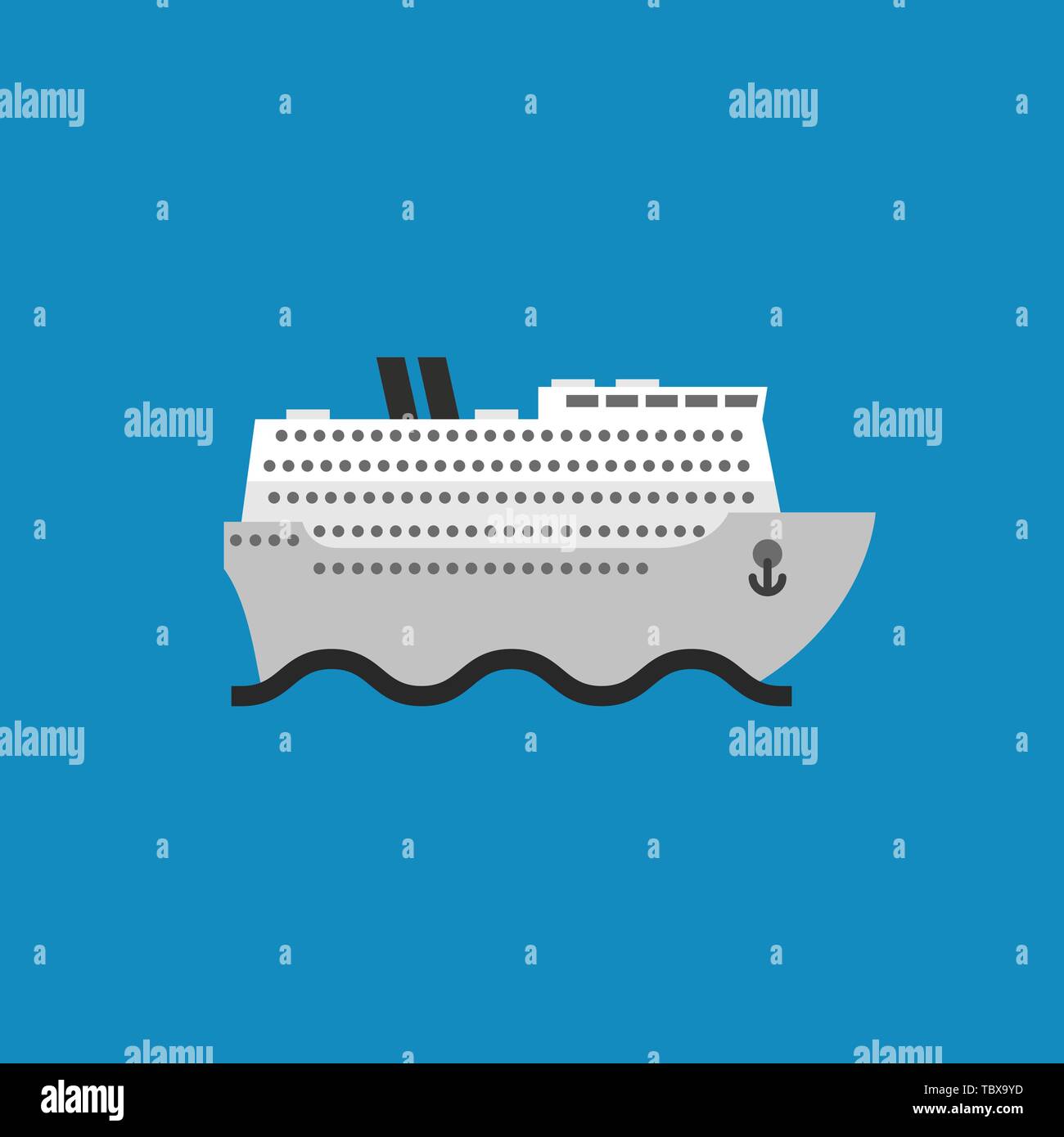 Cruise ship most beautiful Stock Vector Images - Alamy