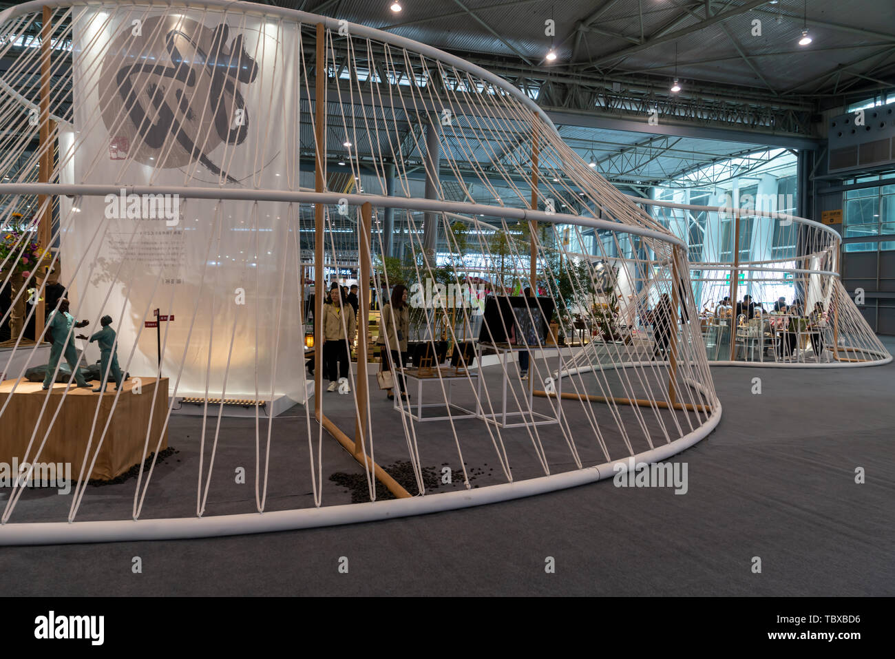Design of Exhibition Area Stock Photo - Alamy
