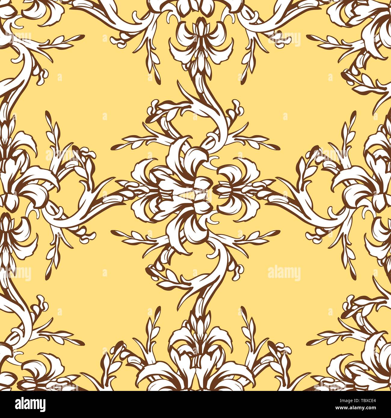 Baroque and renaissance art Stock Vector Images - Alamy