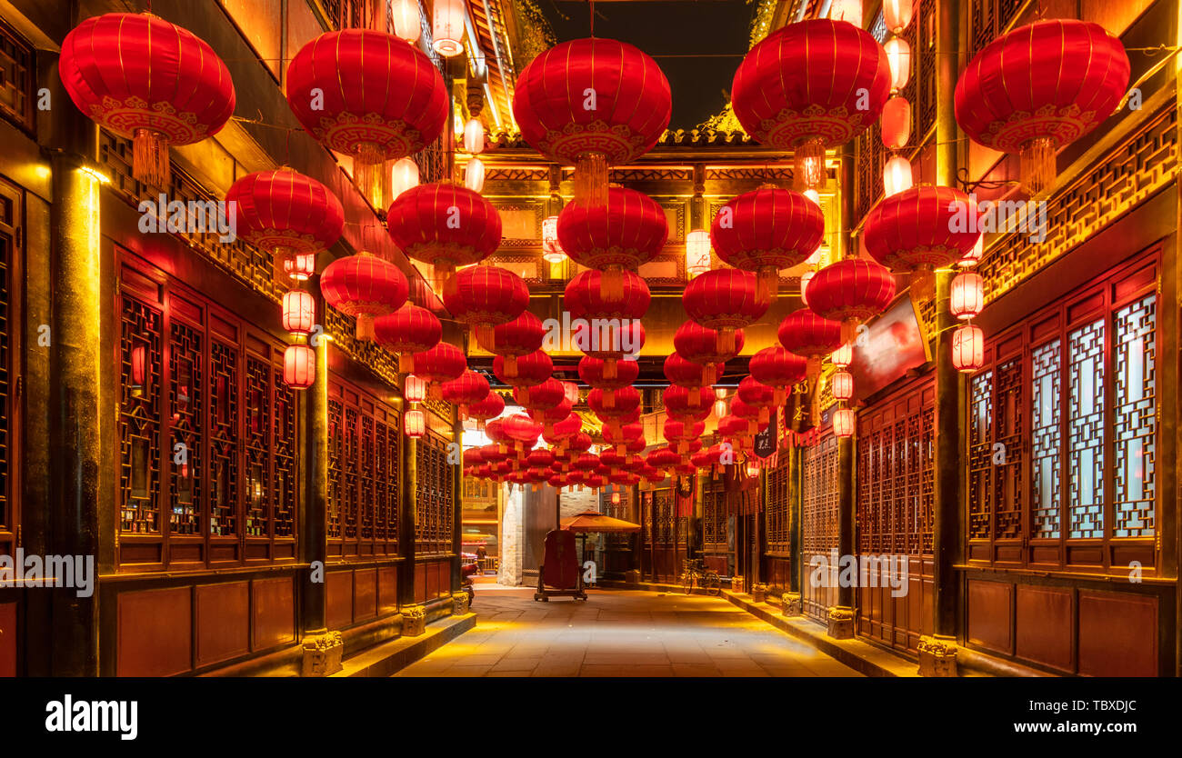 Night Street View In China