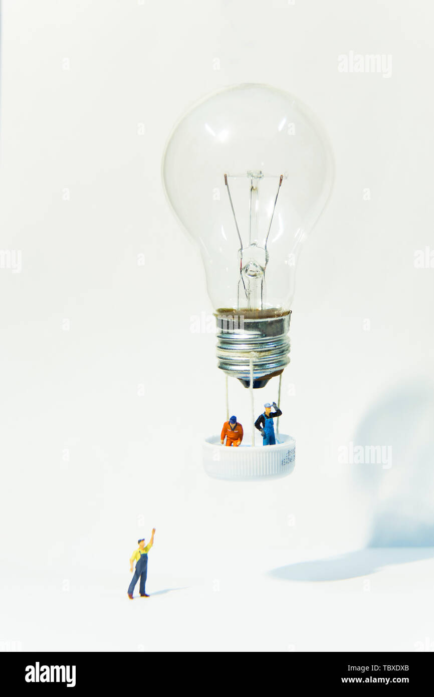 Airship Lilliput, Micro Photography, Preiser Photography Stock Photo ...