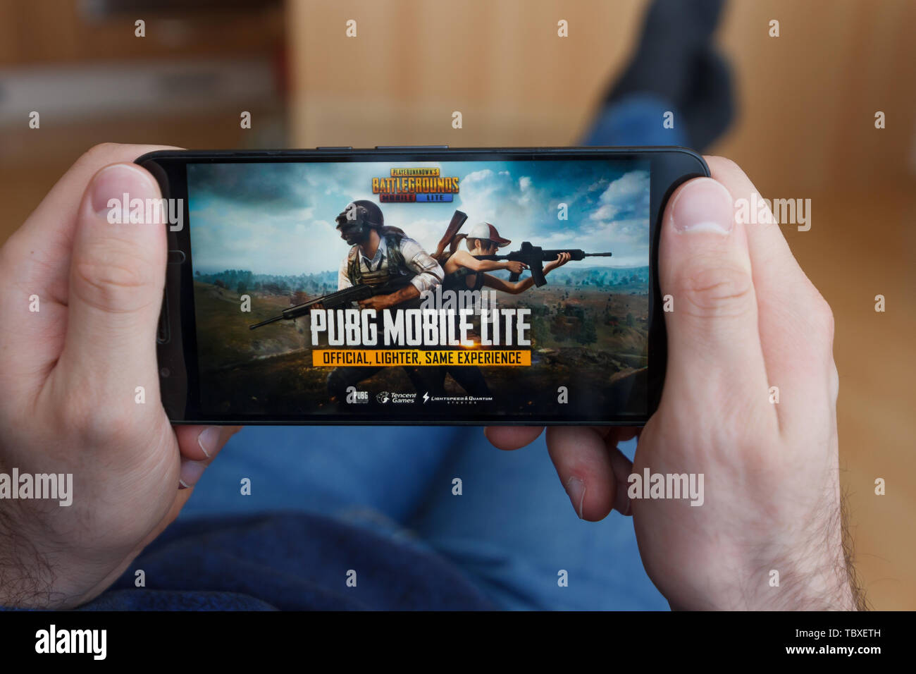 Playerunknowns battlegrounds lite hi-res stock photography and images ...